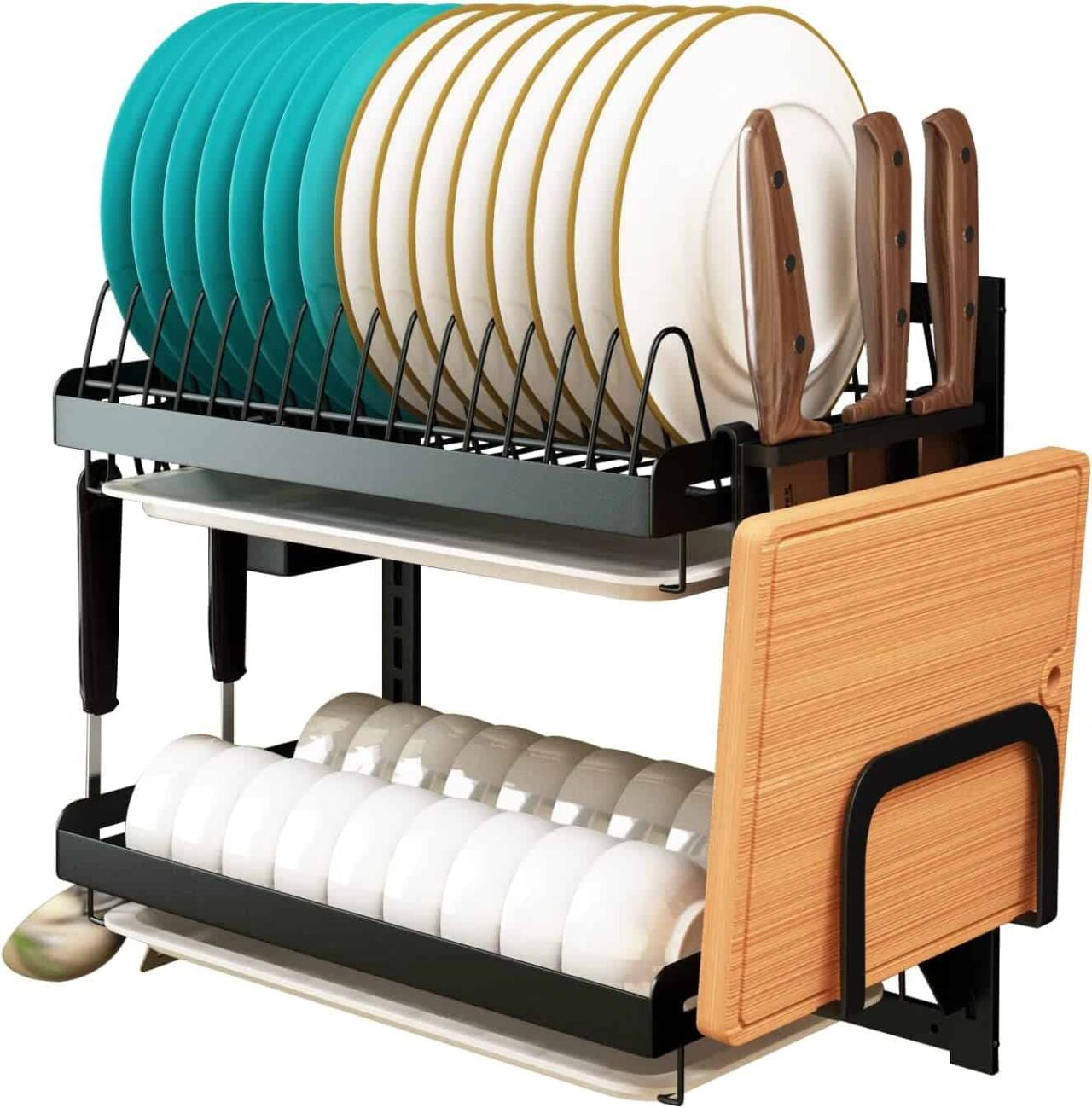 Best Wall Mounted Dish Racks for Tiny Home Kitchens - Tiny Living Life